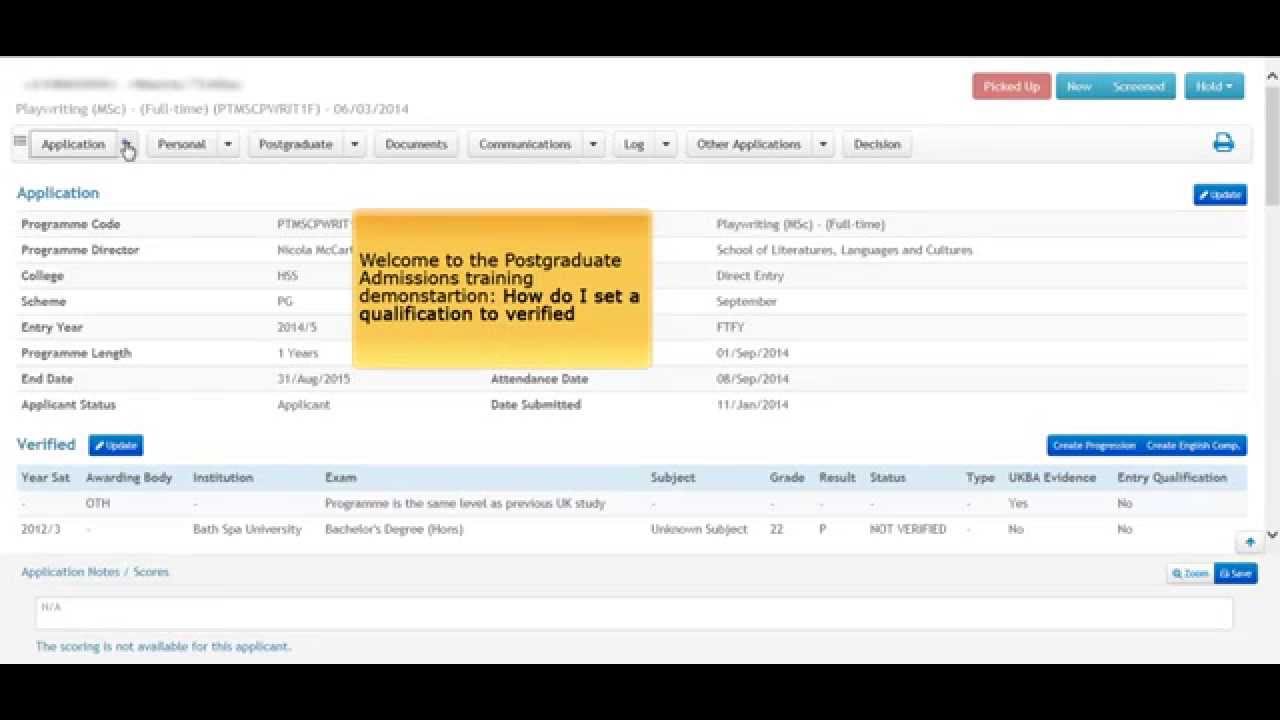 How do I set a qualification to verified? - YouTube