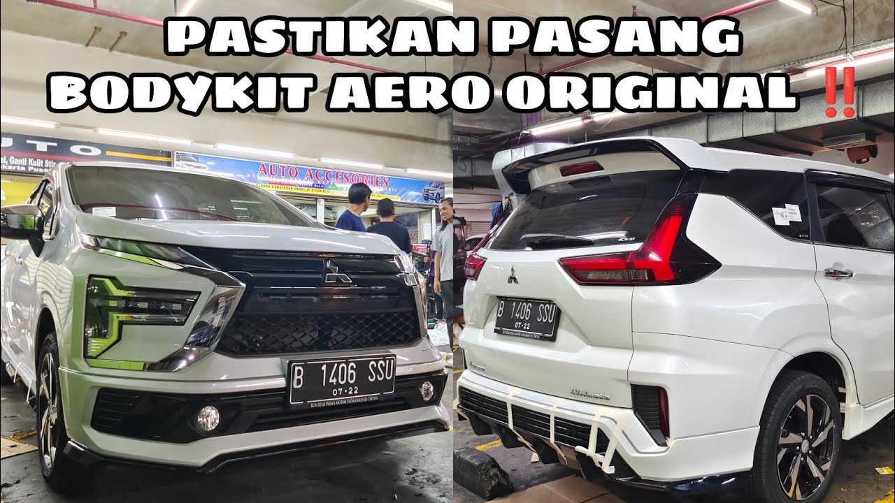 UPGRADE MITSUBISHI XPANDER ULTIMATE 2022 PUTIH | PASANG PAKET BODYKIT ...