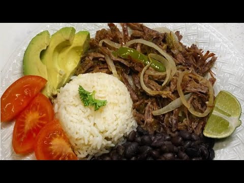 Vaca frita | Cuban fried shredded beef - YouTube