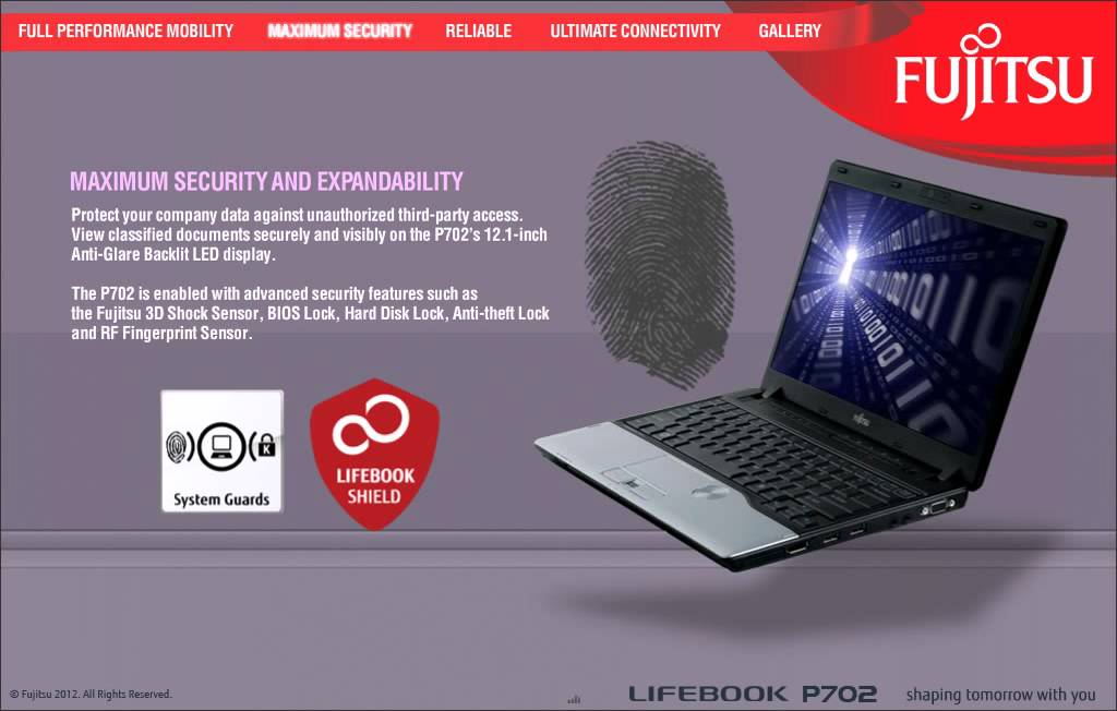 LIFEBOOK P702 - YouTube