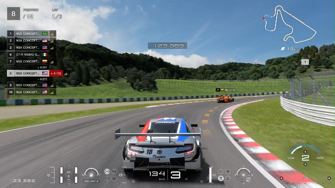 Gran Turismo 7 (PS5) daily races A Gr.2 cars on 6 laps race 9/23/2024 ...