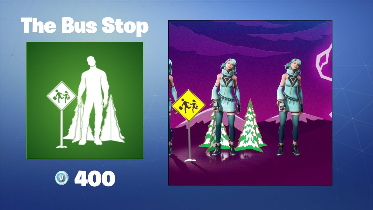 The Bus Stop | Fortnite Emote - YouTube