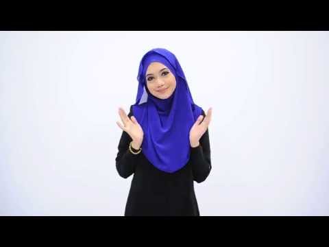Hijab Tutorial | D'YANA MAYRA Instant Shawl | by dyana.com.my
