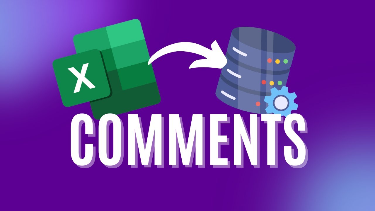 From Excel to SQL - Comments (-- and /**/) - YouTube