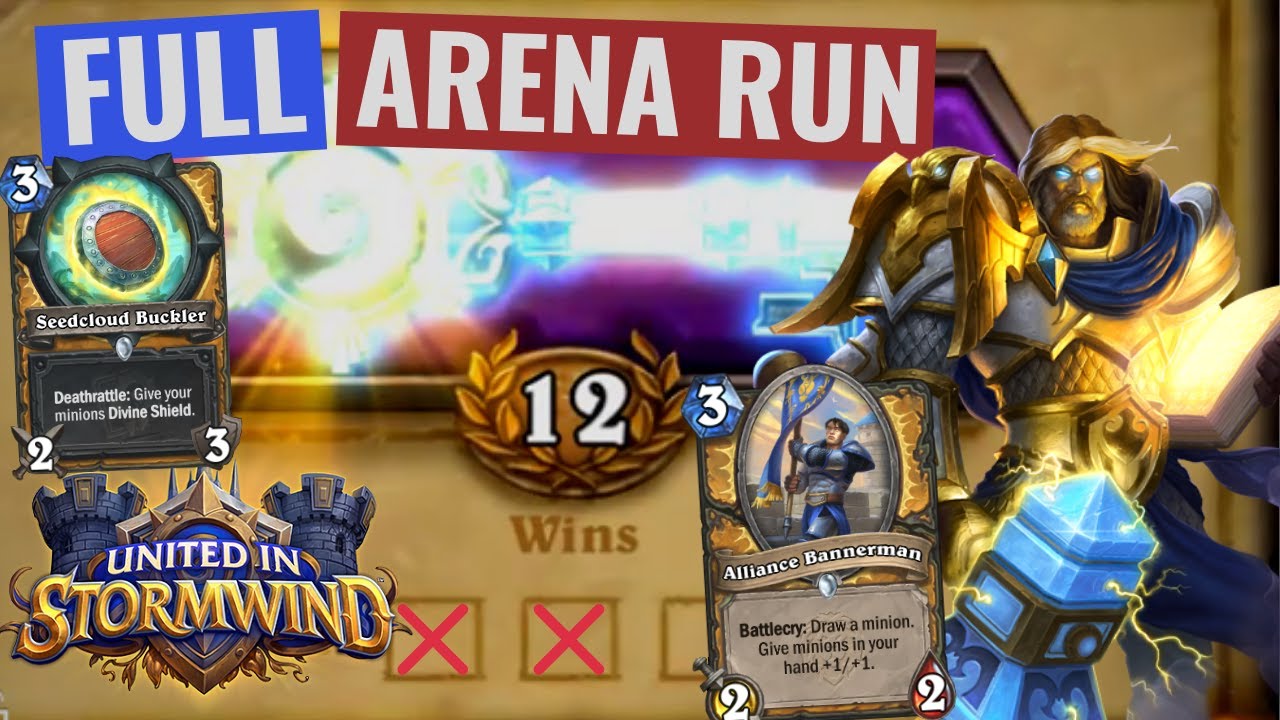 INSANE 12 Win Combo Paladin Arena - United in Stormwind - YouTube
