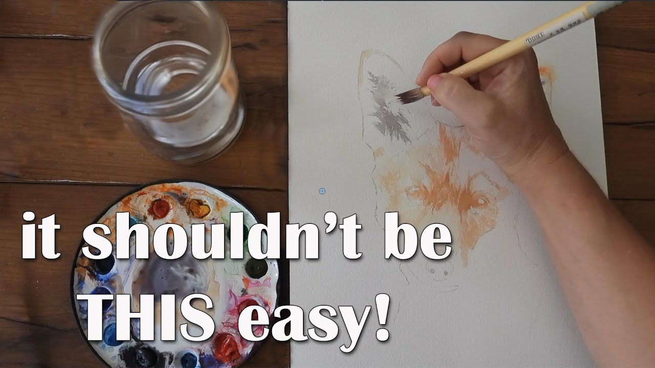 Simple Beginner Techniques for Advanced Watercolor Effects start to ...