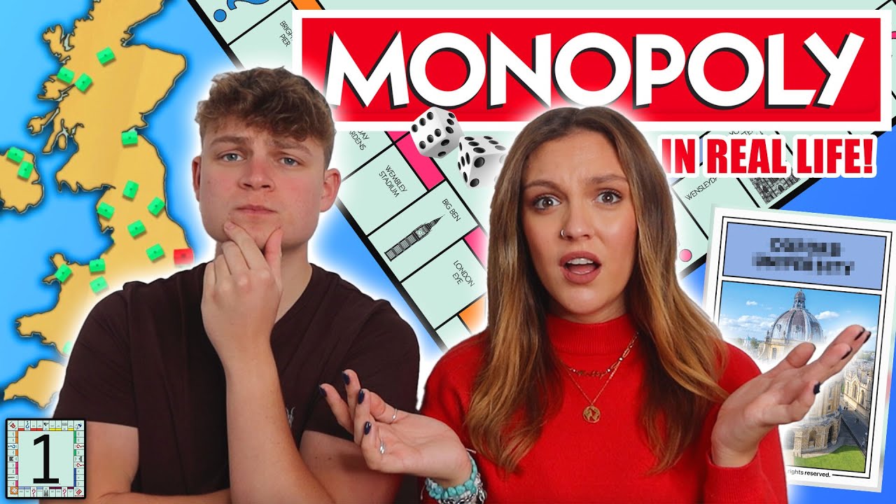 WE PLAYED UK TRAVEL MONOPOLY IN REAL LIFE! Episode 1 - YouTube