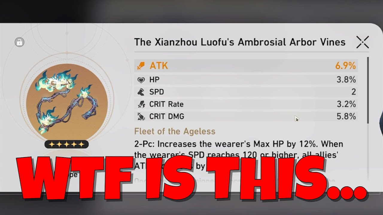 Mtashed Gets A GOD ROLL Relic In Honkai: Star Rail (life isn't fair) - YouTube