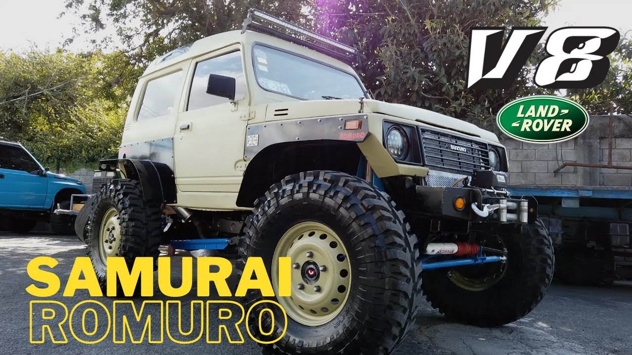 Suzuki Samurai Swap V8 de Range Rover hecho en taller Hi-Track 4x4 ...