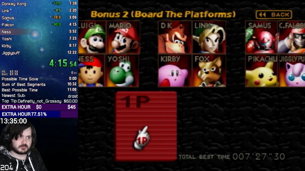 Super Smash Bros. -All Characters Board the platforms in 10:39 - YouTube