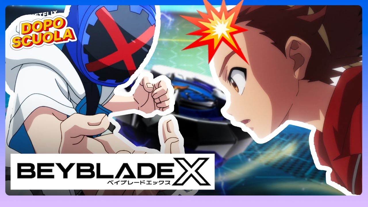 LA SFIDA tra CAMPIONI: ARRIVA UN NUOVO BLADER 🤼 BEYBLADE X | Netflix ...