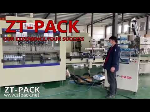Bleach Clorox acid filling capping labeling machine packing line From ...