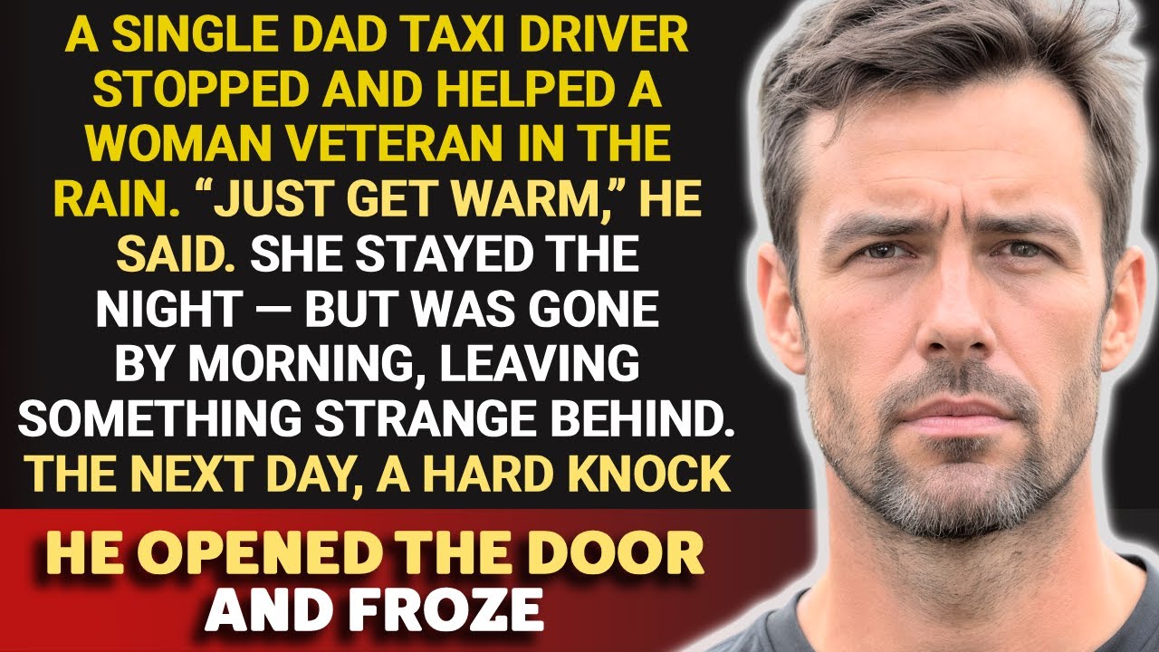 A Single Dad Taxi Driver Helped a Woman Veteran in the Rain — The Next ...