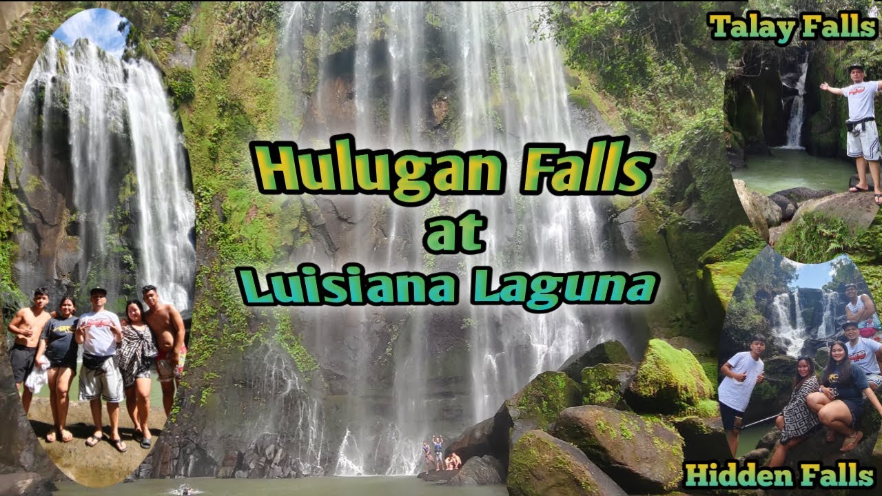 Hulugan Falls, Talay Falls, hidden Falls sa Luisiana Laguna, 3 majestic ...