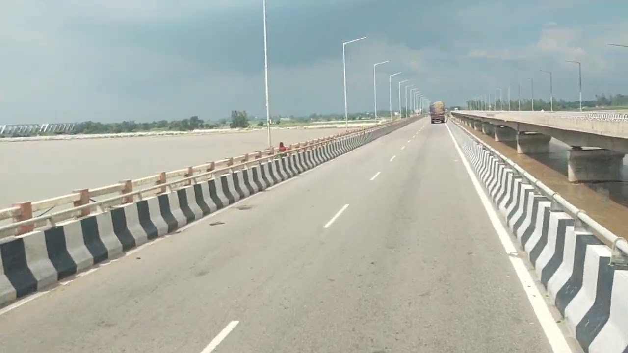 ayodhya bridge,ayodhya,saryu nadi,river - YouTube