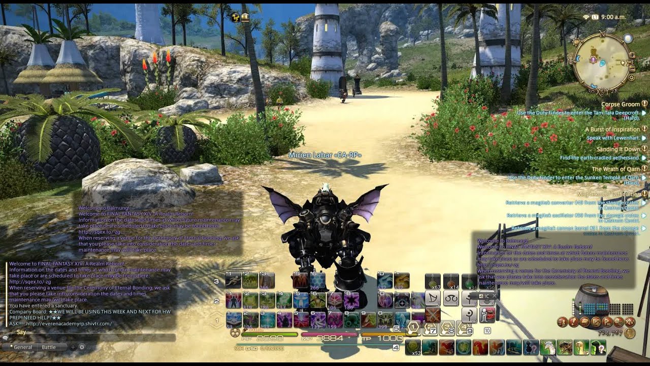 FFXIV Magitek Armor Mount - YouTube