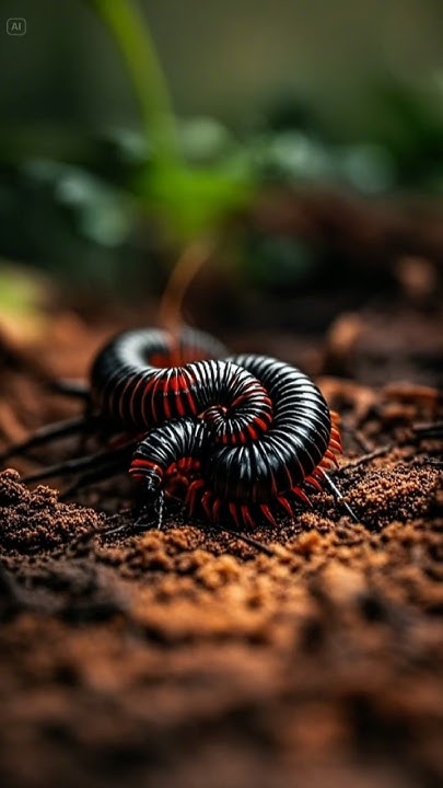 The Millipede Horde is in heat - #serangga #millipede #kakiseribu # ...
