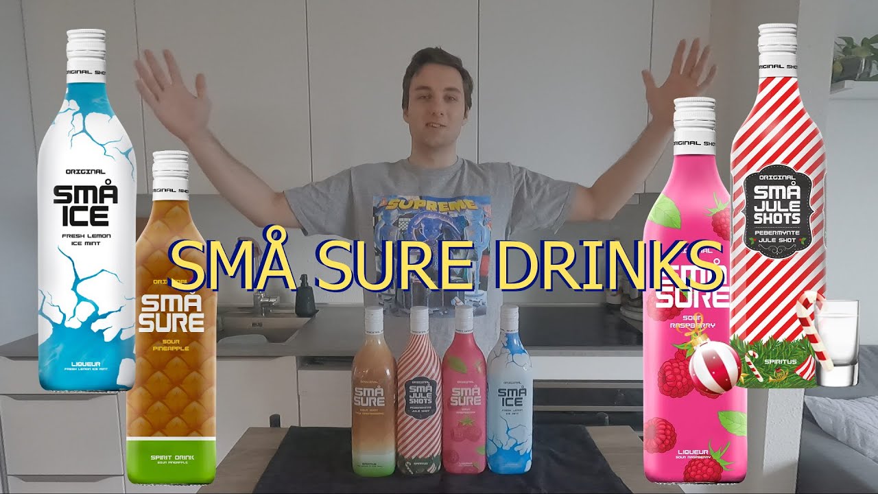5 Fantastiske SMÅ SURE Drinks! Nye Små Sure Shots - YouTube