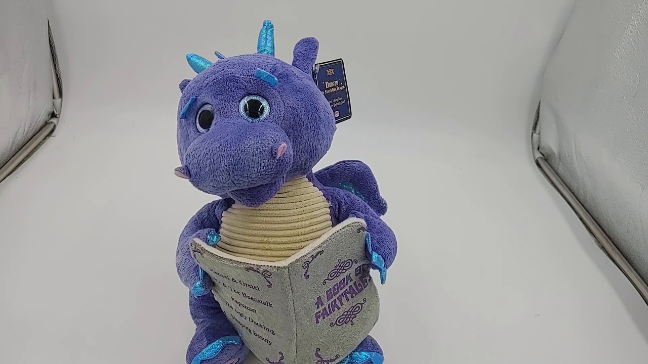 eBay test video Duncan Storytelling Dragon animated plush - YouTube