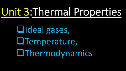 A level Physics 9702 Temperature, Ideal gases, Thermodynamics [Solved ...