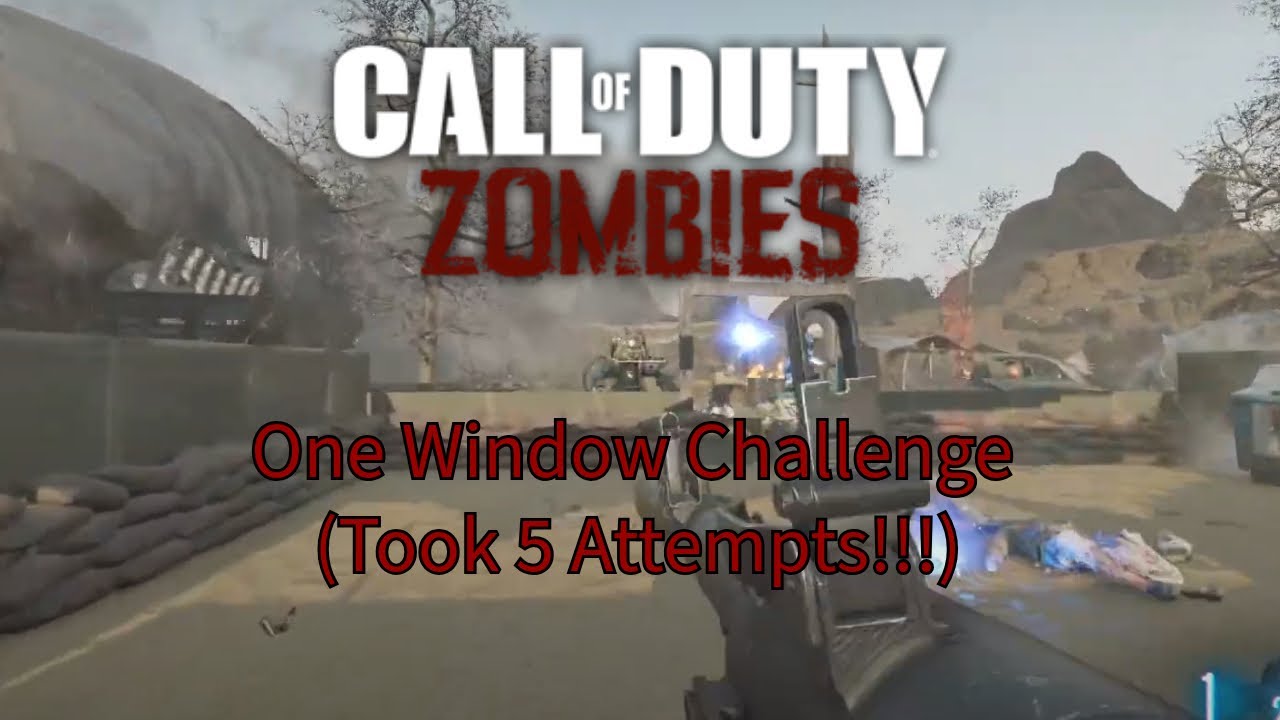 One Window Challenge - Call of Duty Black Ops 3 Custom Zombies Map ...