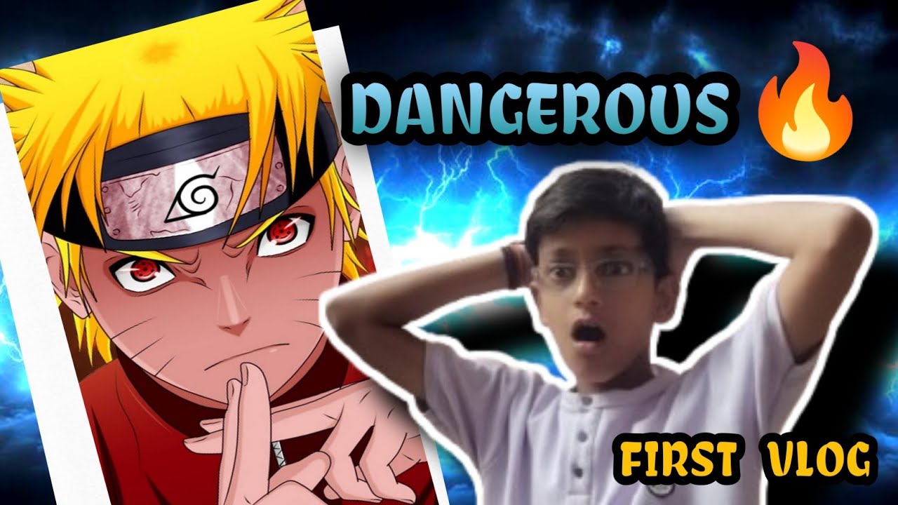 How to make Naruto very easy 🔥 |My first vlog| #naruto #trending #art ...