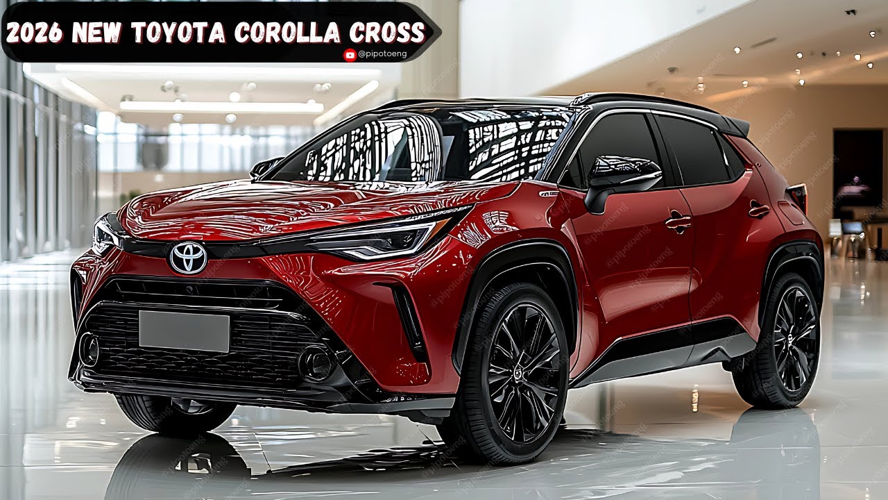 First Look 2026 Toyota Corolla Cross - A Stylish Adventure Awaits ...