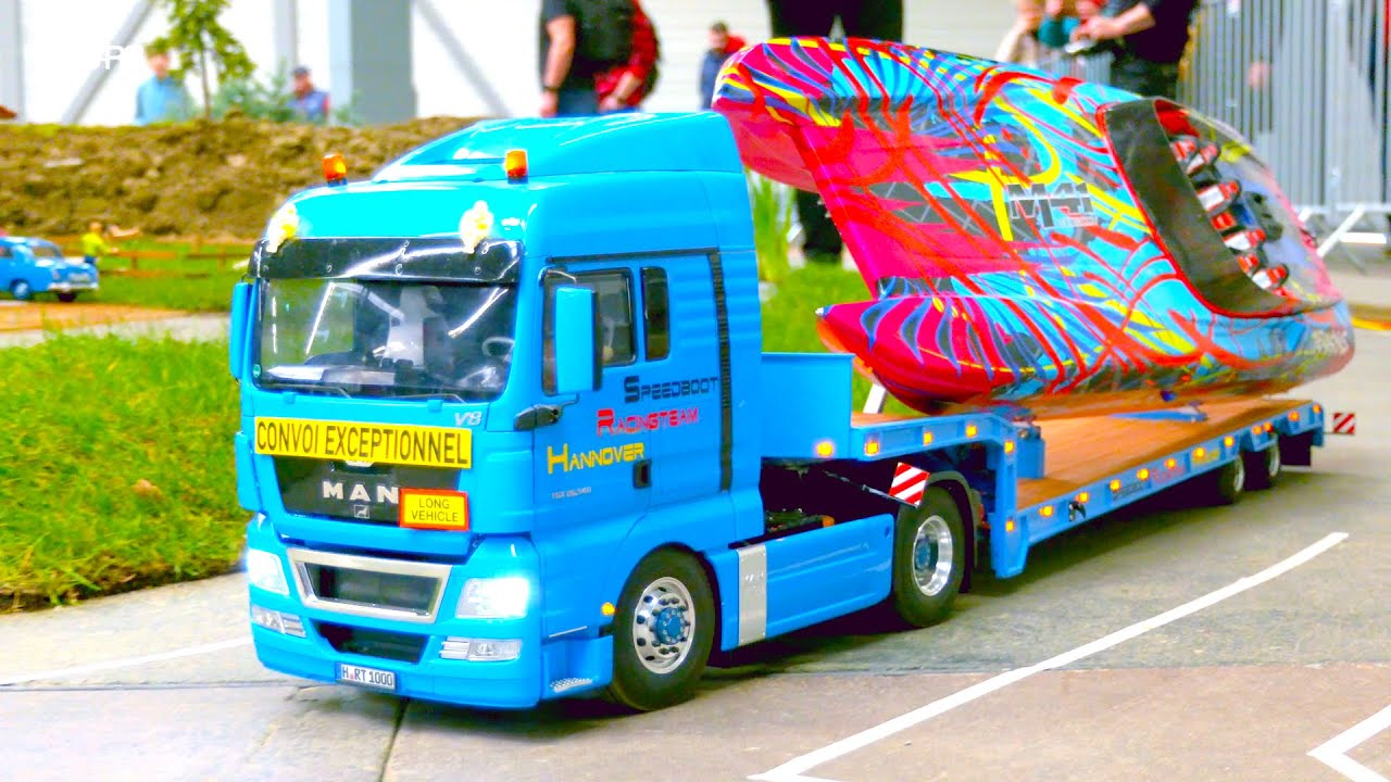 WONDERFUL RC TRUCK ACTION, RC TRACTORS, RC BUS, HUINA RC, SCALEART RC ...