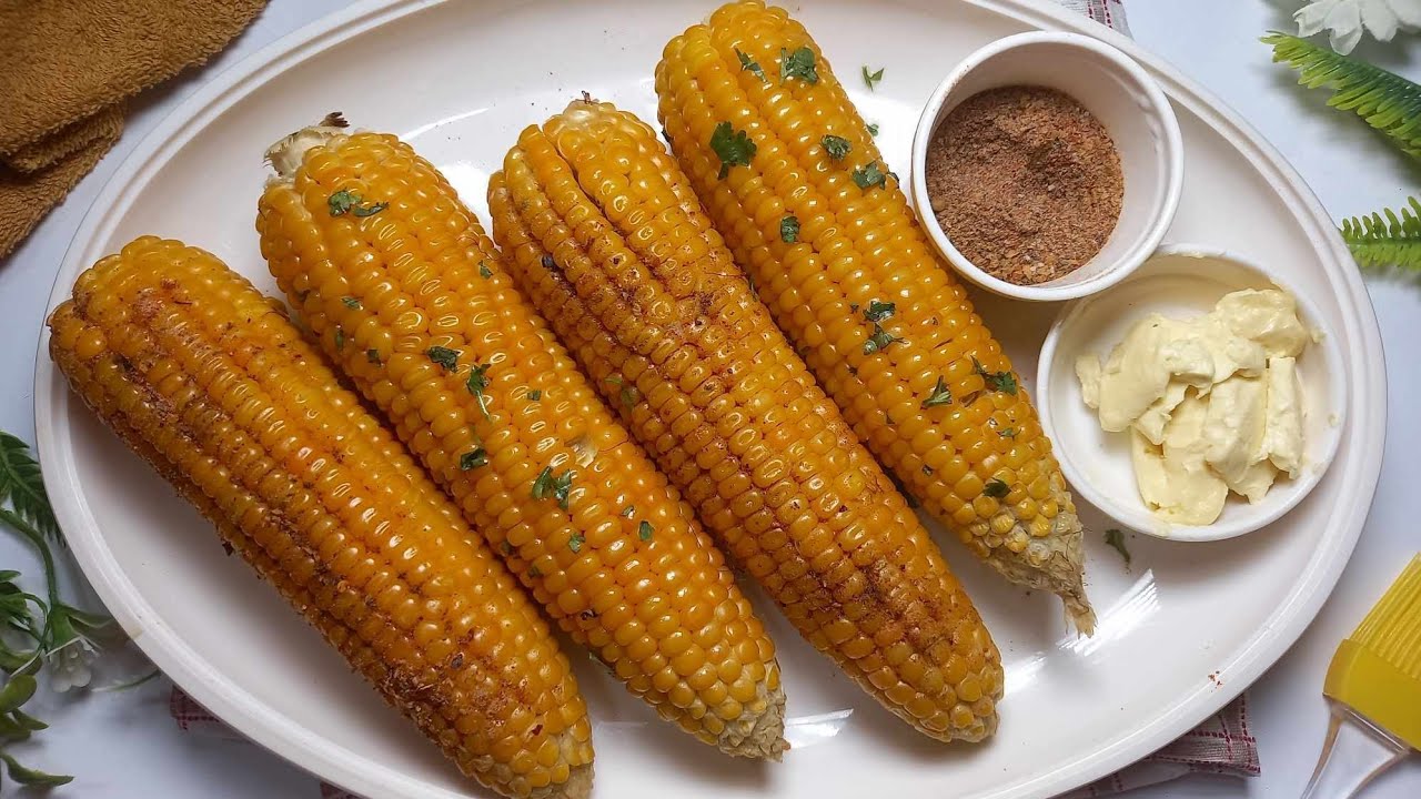 Steamed Corn With Special Masala Recipe | چھلی ابالنے کا طریقہ || How ...