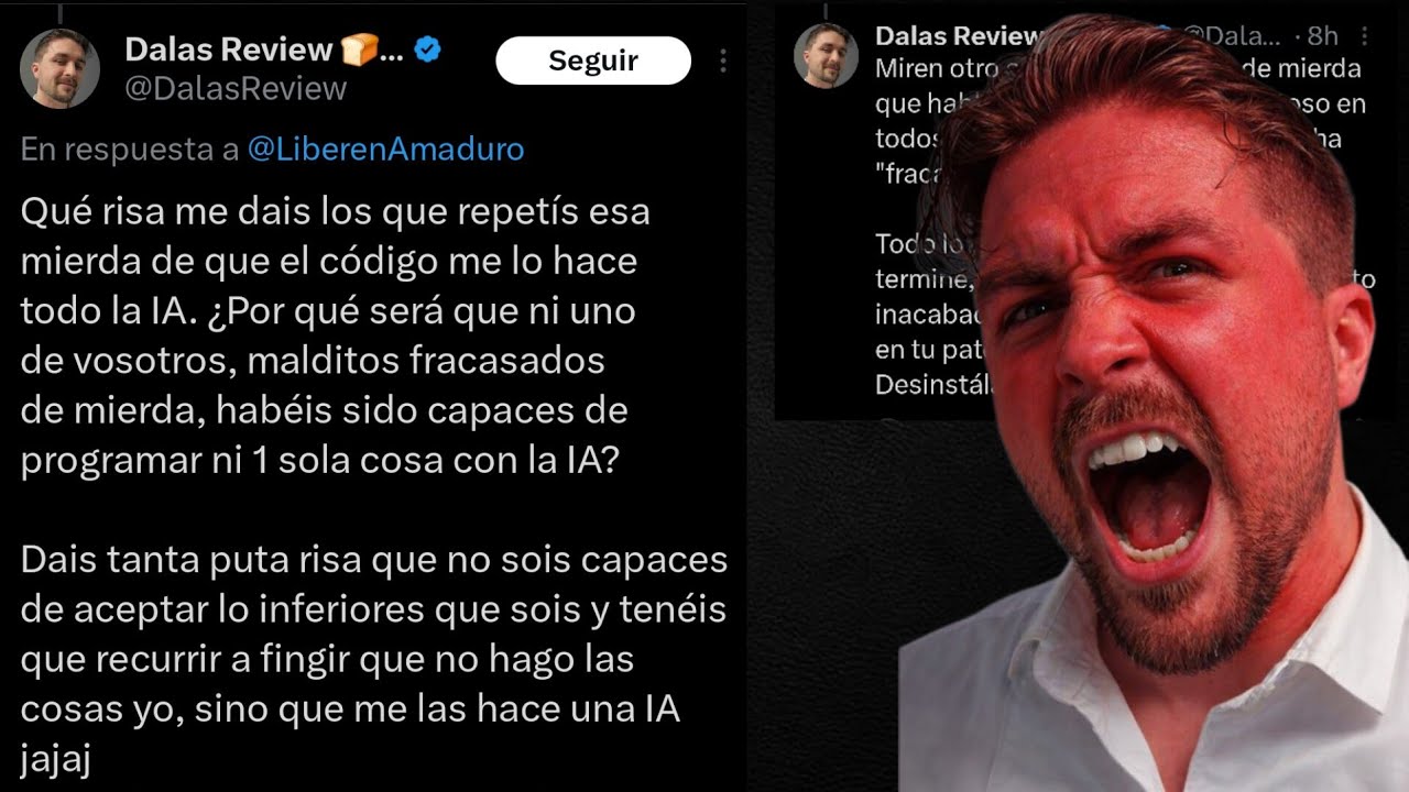DALAS REVIEW ENLOQUECE en TWITTER OTRA VEZ pero se lo TERMINAN PAPEANDO ...