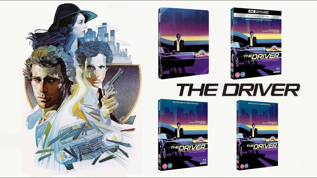The Driver [SteelBook | 4K Blu-ray | Blu-ray | DVD | Directed by Walter ...