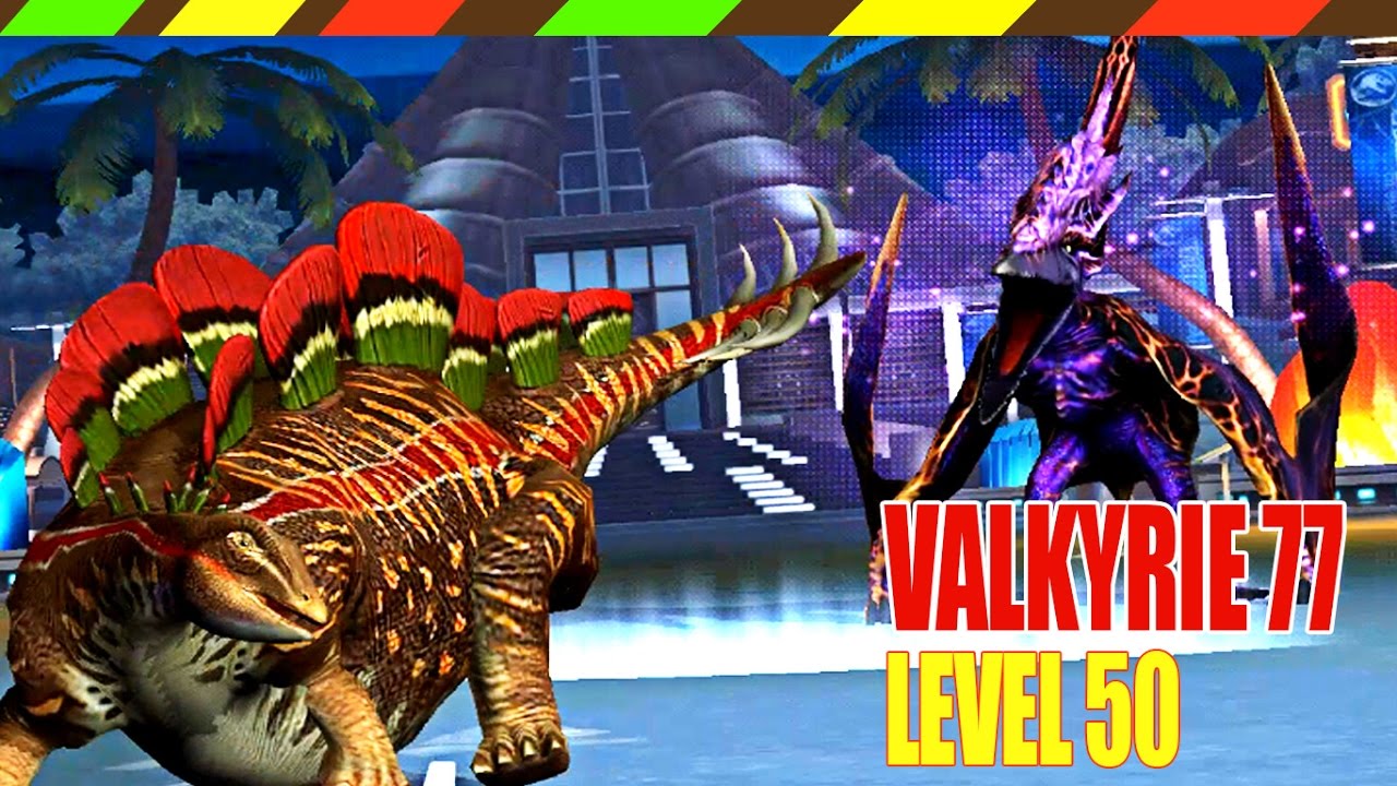 VALKYRIE 77 LEVEL 50 | Jurassic World The Game | Full Game Play - 1080 ...