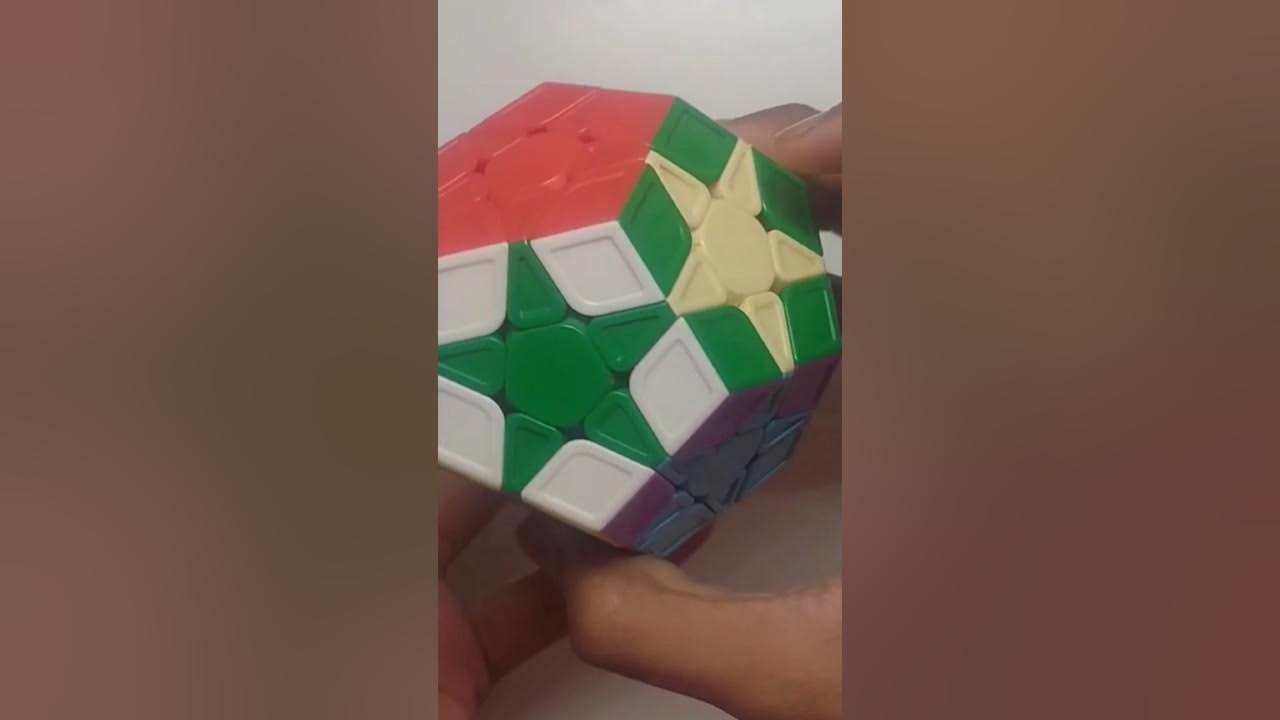 Different star pattern on megaminx cube ️ #rubikscube #rubikspattern # ...
