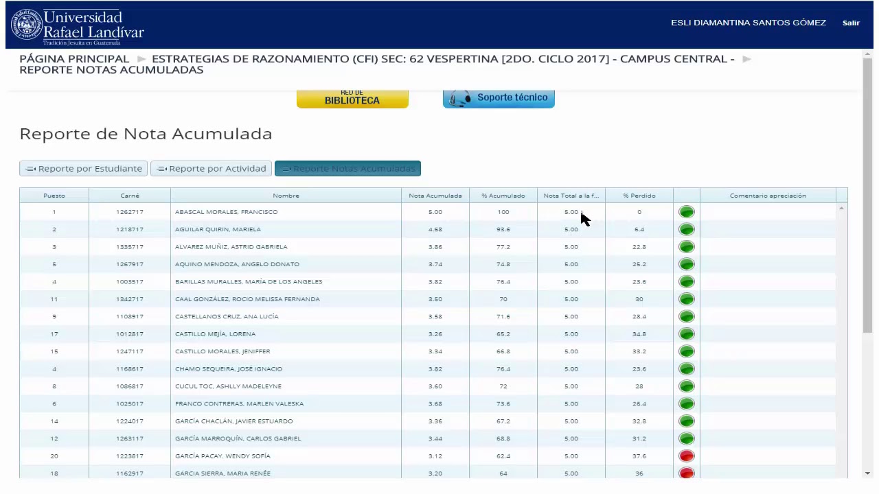Reporte de Notas en Moodle 3.2.2+ - YouTube