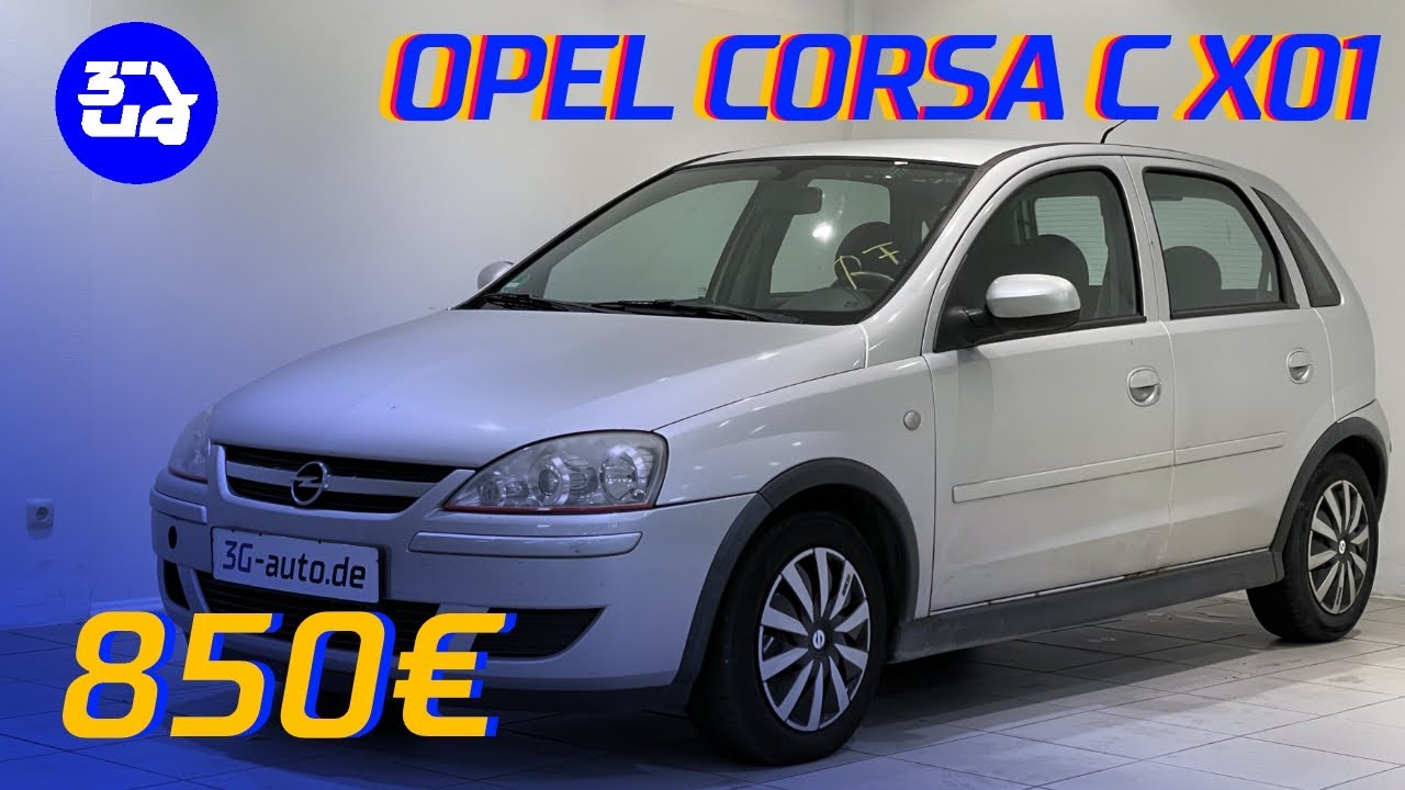 OPEL CORSA C//X01//2003-2006//INNEN UND AUSSEN//ÜBERBLICK - YouTube