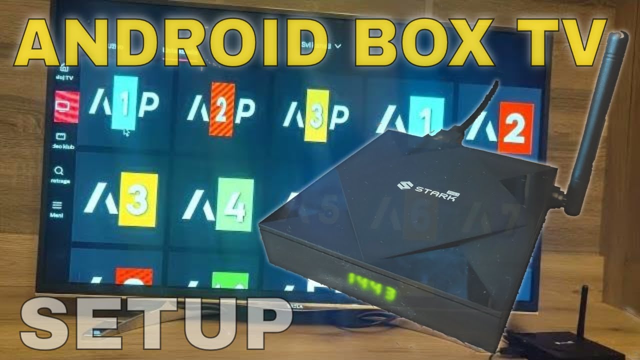 ANDROID TV BOX setting with Playstore IPTV apps - YouTube