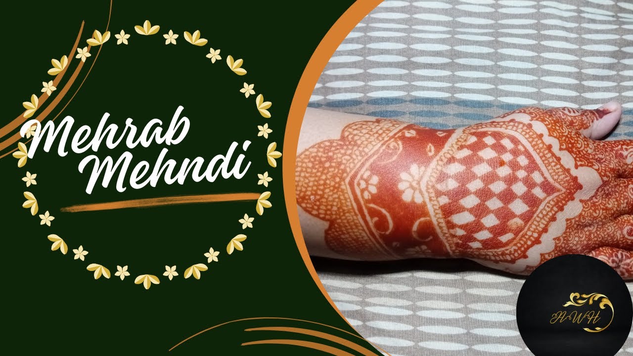 Mehndi Designs Simple Front Full Hand | Mehrab Mehndi Design - YouTube