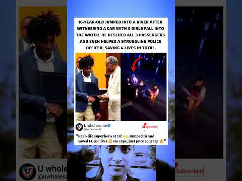 Teenage Hero: 16-Year-Old Who Saved 4 Lives From Drowning