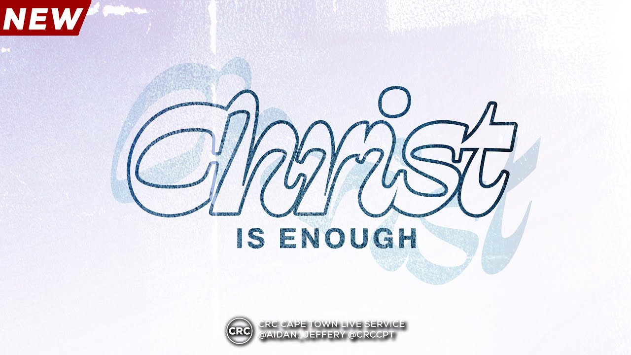 Christ Is Enough | Ps Brian De Villiers | 30 June 2024 - YouTube