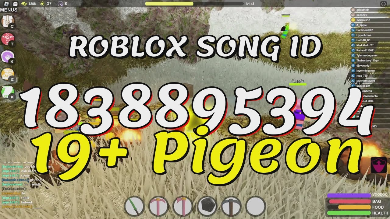 19+ Pigeon Roblox Song IDs/Codes - YouTube