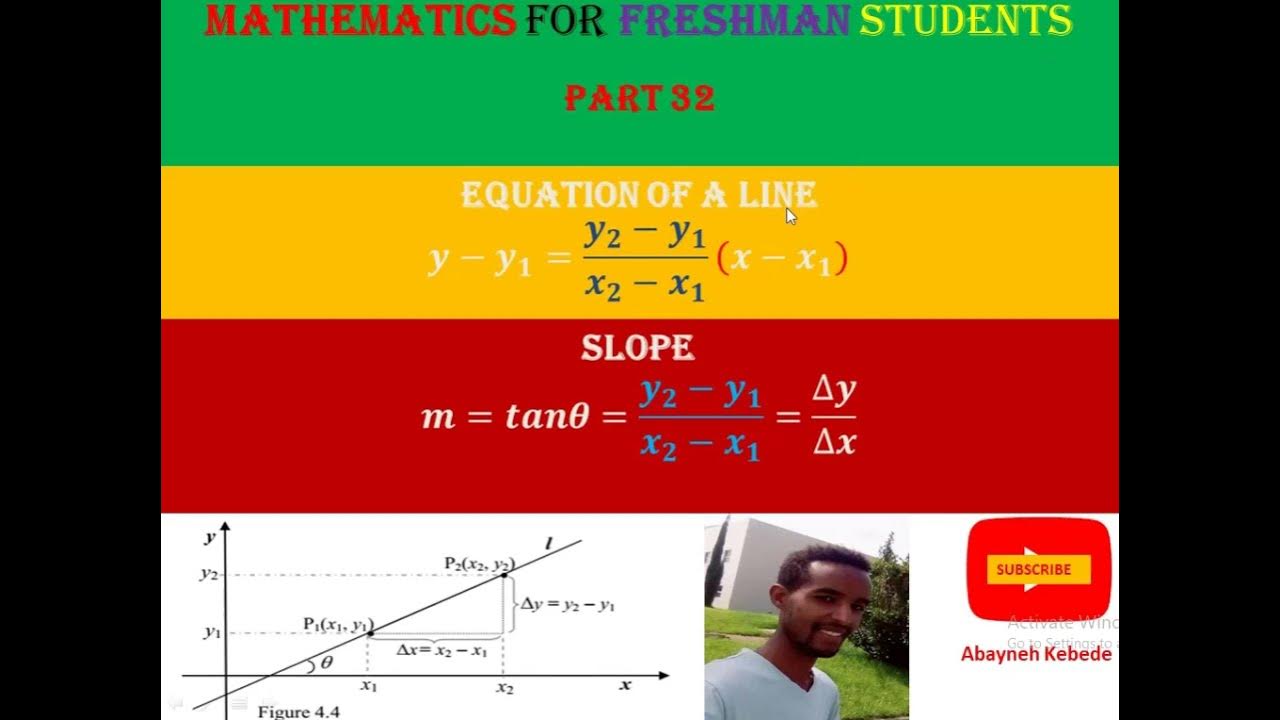 Mathematics for Freshman Students Part 32 - YouTube