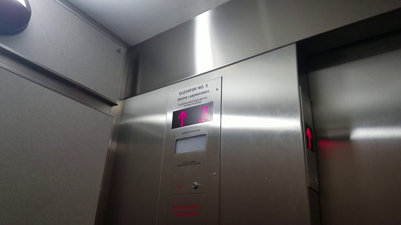 Low on oil! Fujitec Hydraulic Elevator @ Dreese Laboratories - OSU ...