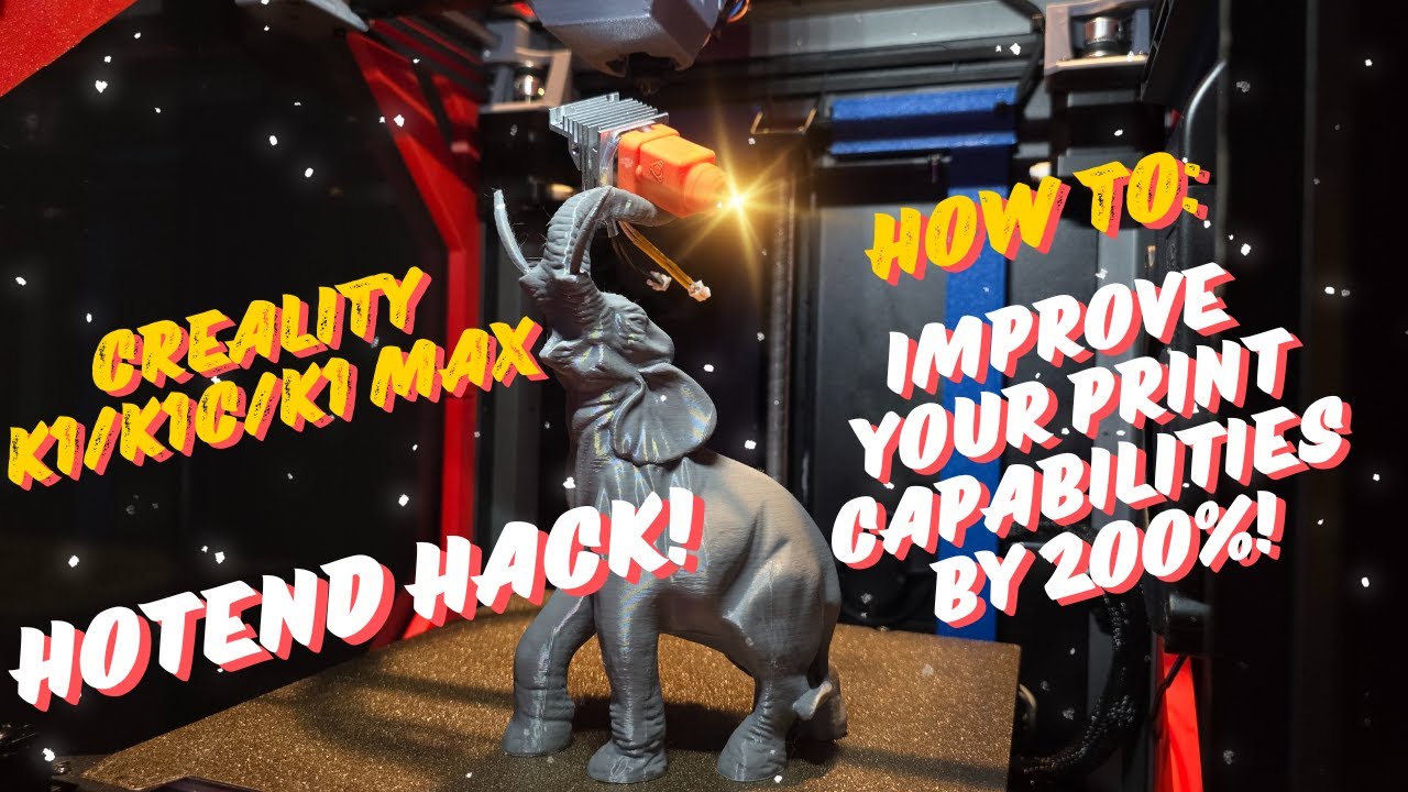 Creality K1 - Triangle Labs Dragon Ace Mod - YouTube