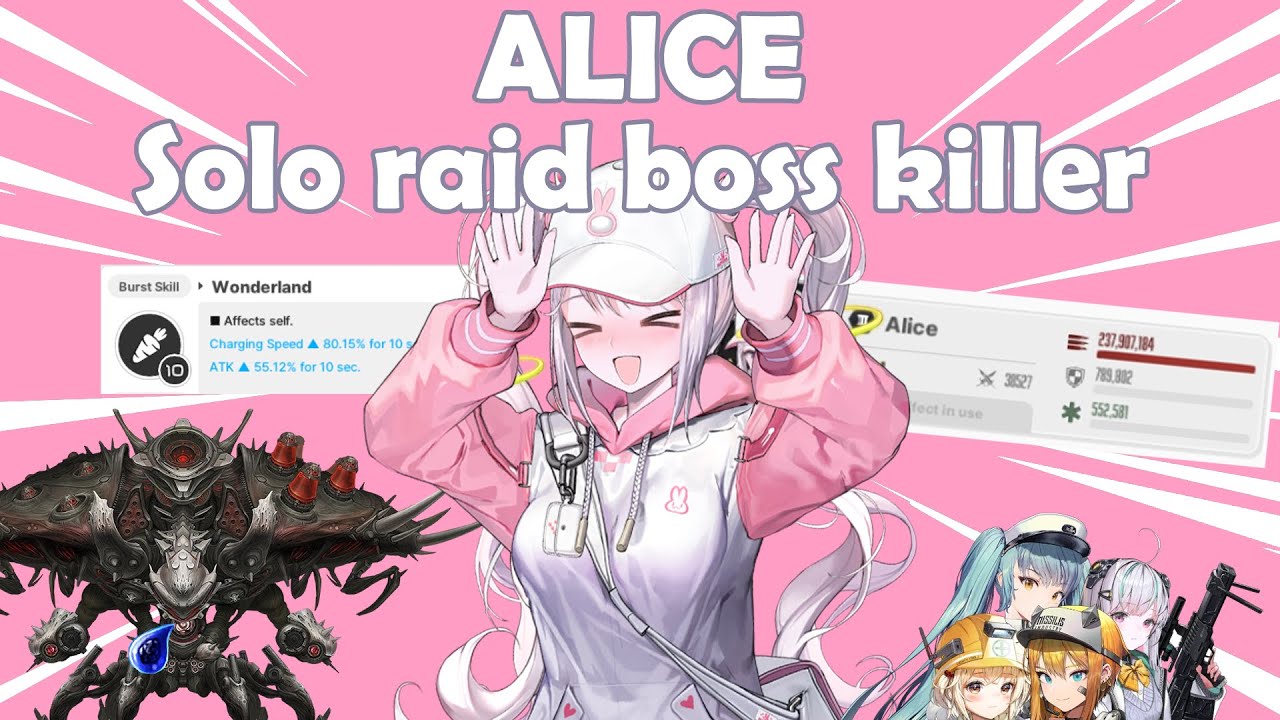[NIKKE] Alice solo raid Blacksmith.EXE - YouTube