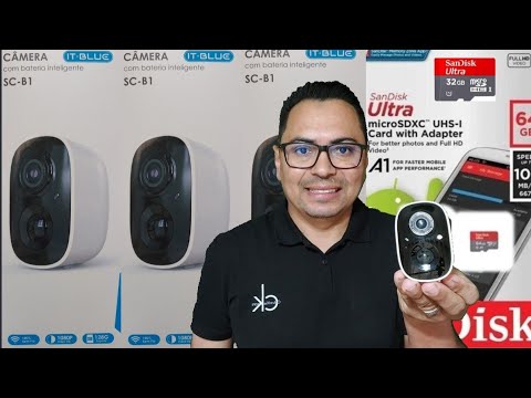 Câmera IT•BLUE SC- B1 como gravar com cartão de memória app: VicoHome - YouTube