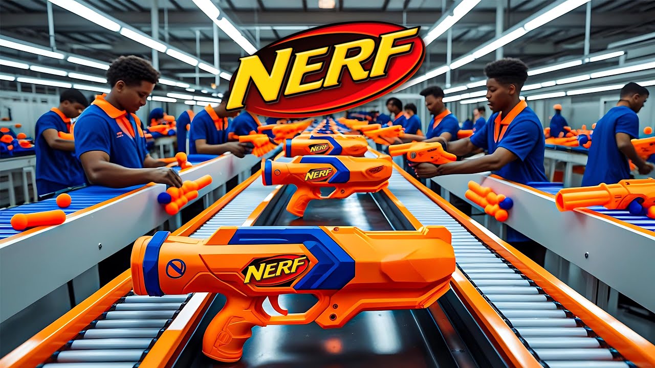 How Millions of NERF Blasters Are Made | Inside the Ultimate Toy ...