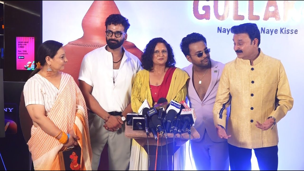 Gullak S4 Screening: Shiv Thakare, Daisy Shah, Anup Soni, Jameel Khan ...