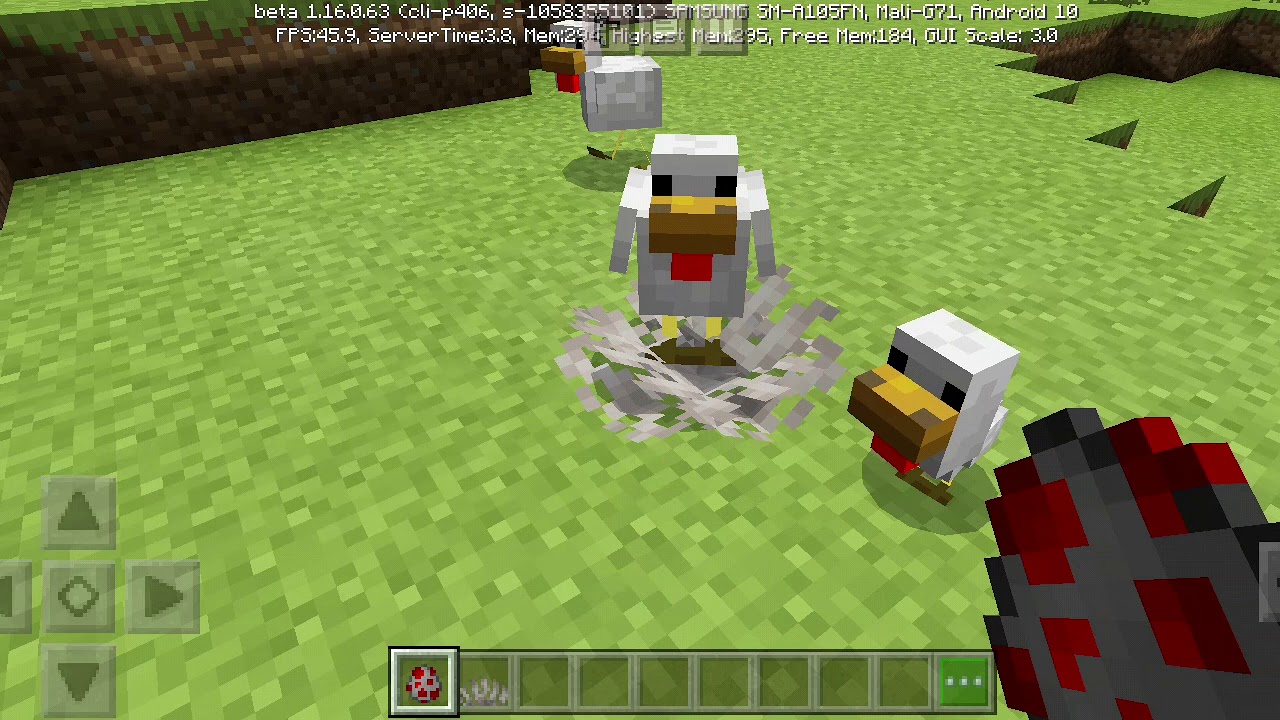Comment faire un nid de poule dans minecraft - YouTube