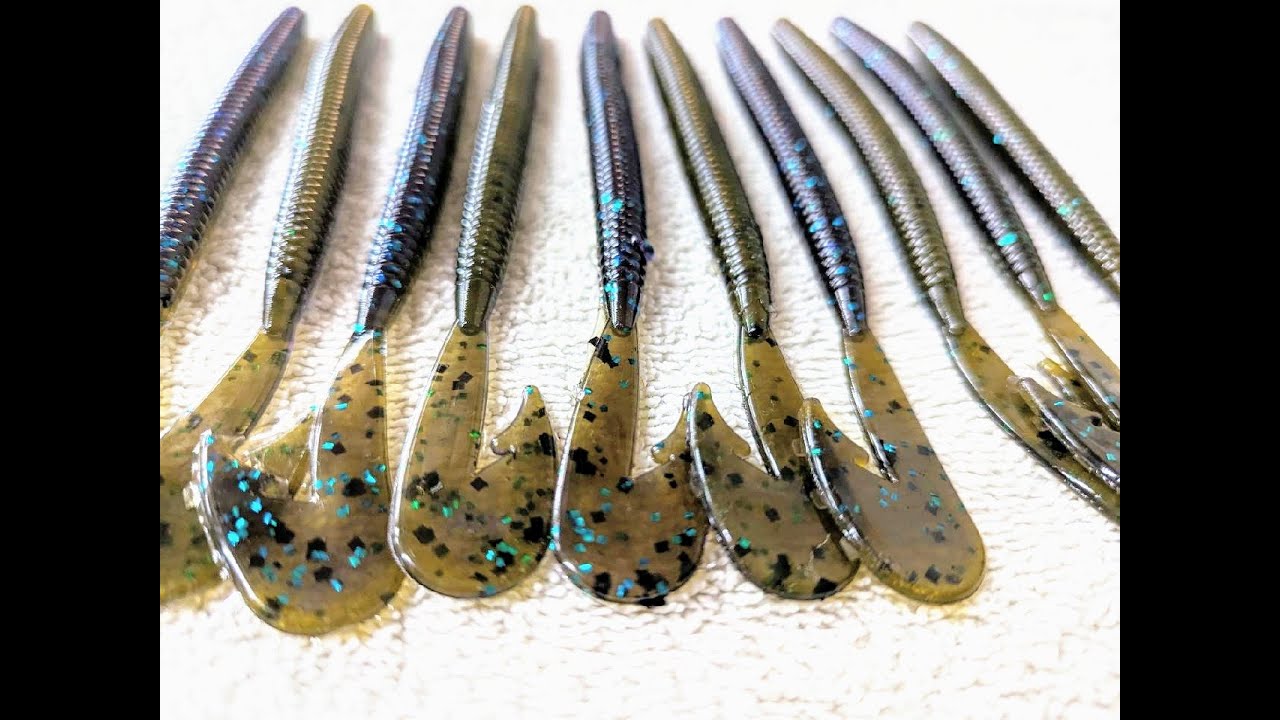 Making soft plastic lures - Bama Bug - bass can't resist! - YouTube