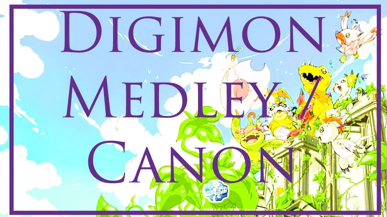 Digimon Medley / Canon // Piano Arrangement (Audio Only) - YouTube